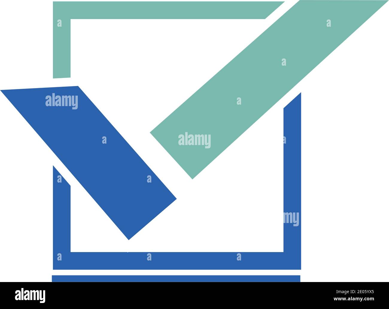 check mark icon vector illustration design template Stock Vector Image ...