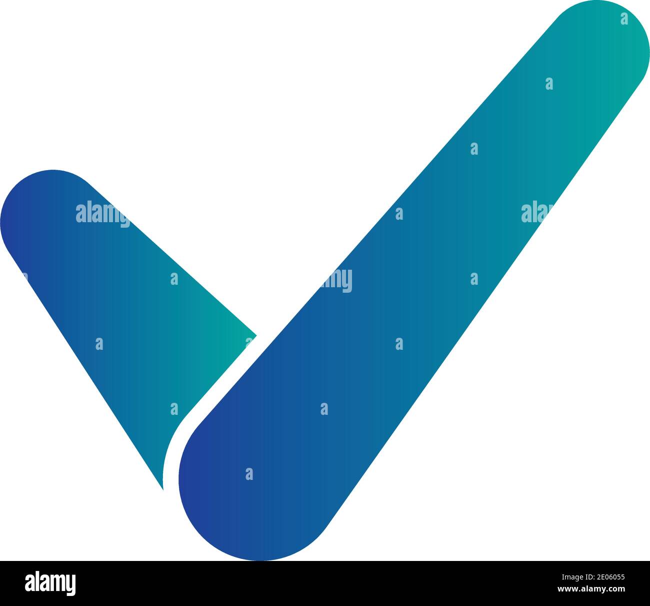 check mark icon vector illustration design template Stock Vector Image ...