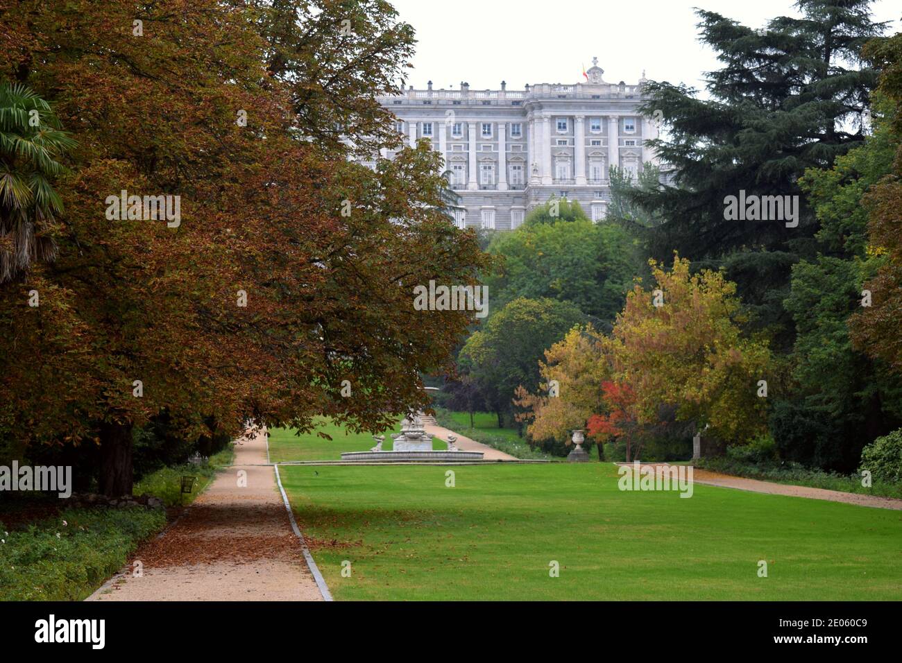 Autumn in Madrid Stock Photo - Alamy