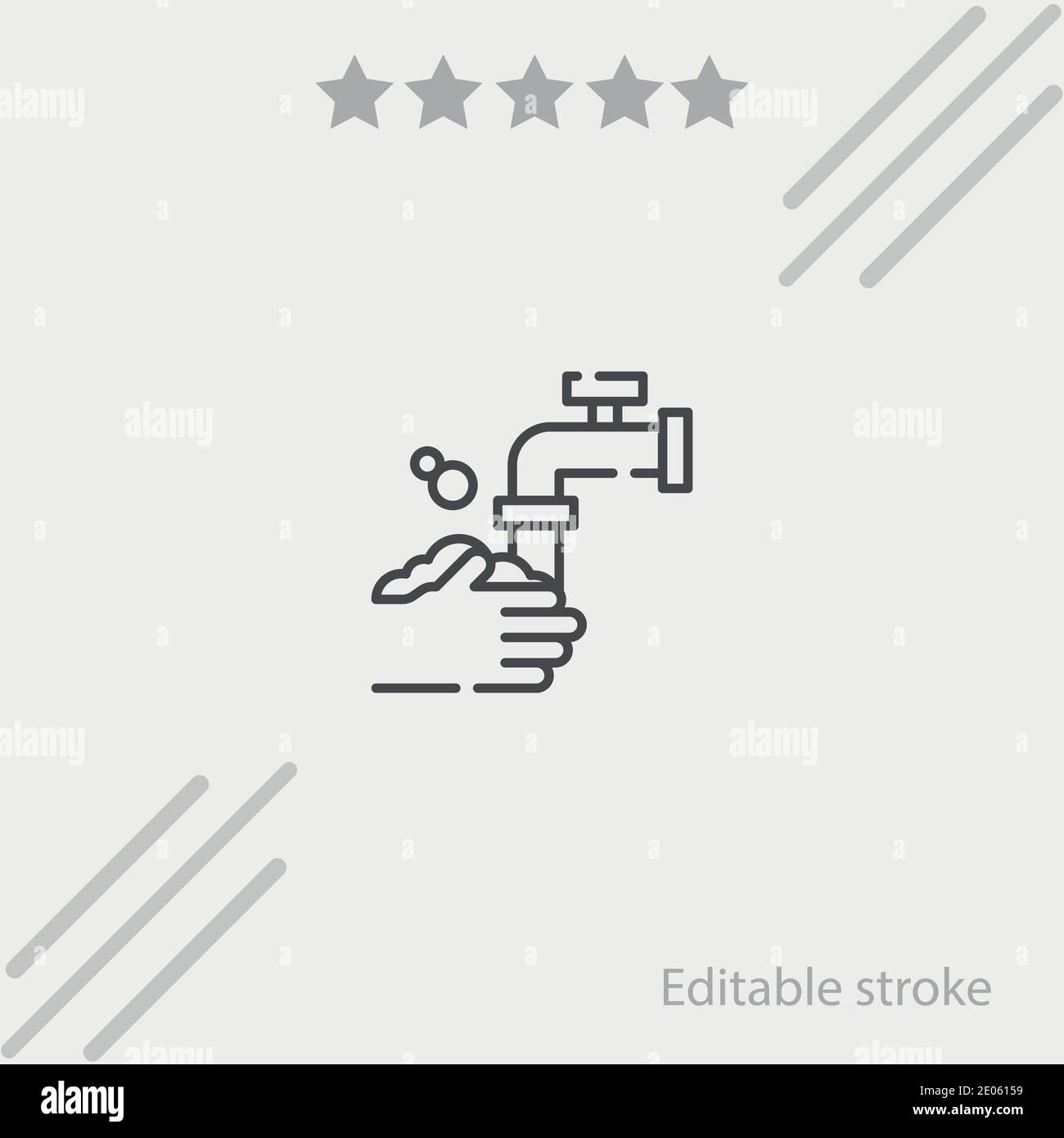 hand wash vector icon modern simple vector illustration Stock Vector ...