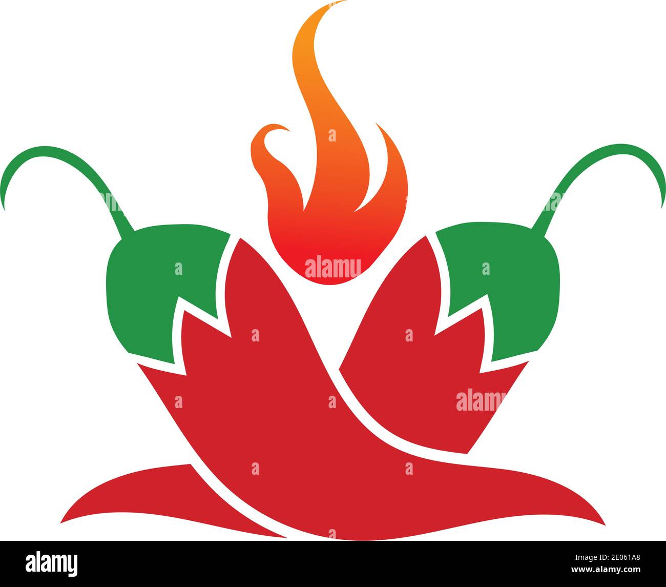 chili hot symbol and logo vector icon Stock Vector Image & Art - Alamy