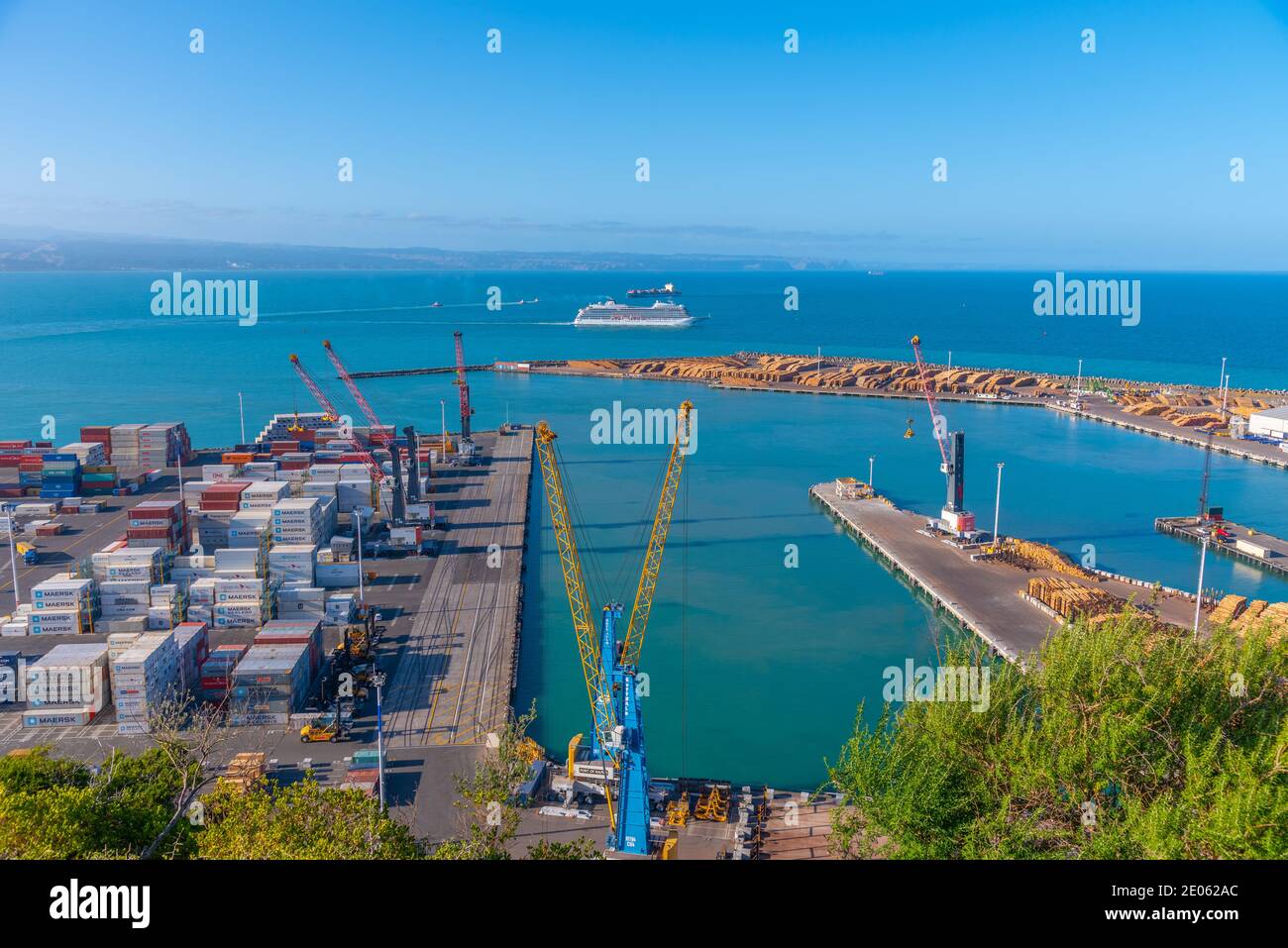 Napier new zealand aerial view hi-res stock photography and images - Alamy