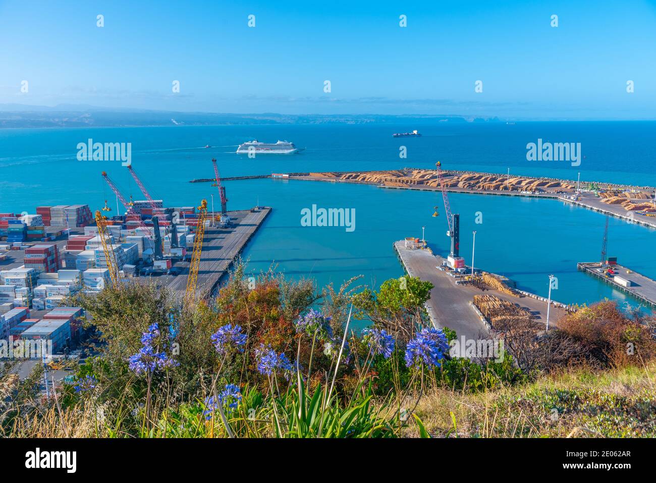 Napier new zealand aerial view hi-res stock photography and images - Alamy