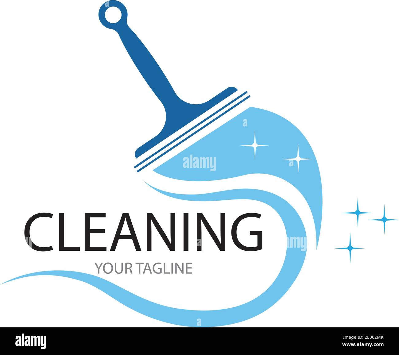 Cleaning logo and symbol illustration vector template Stock Vector ...