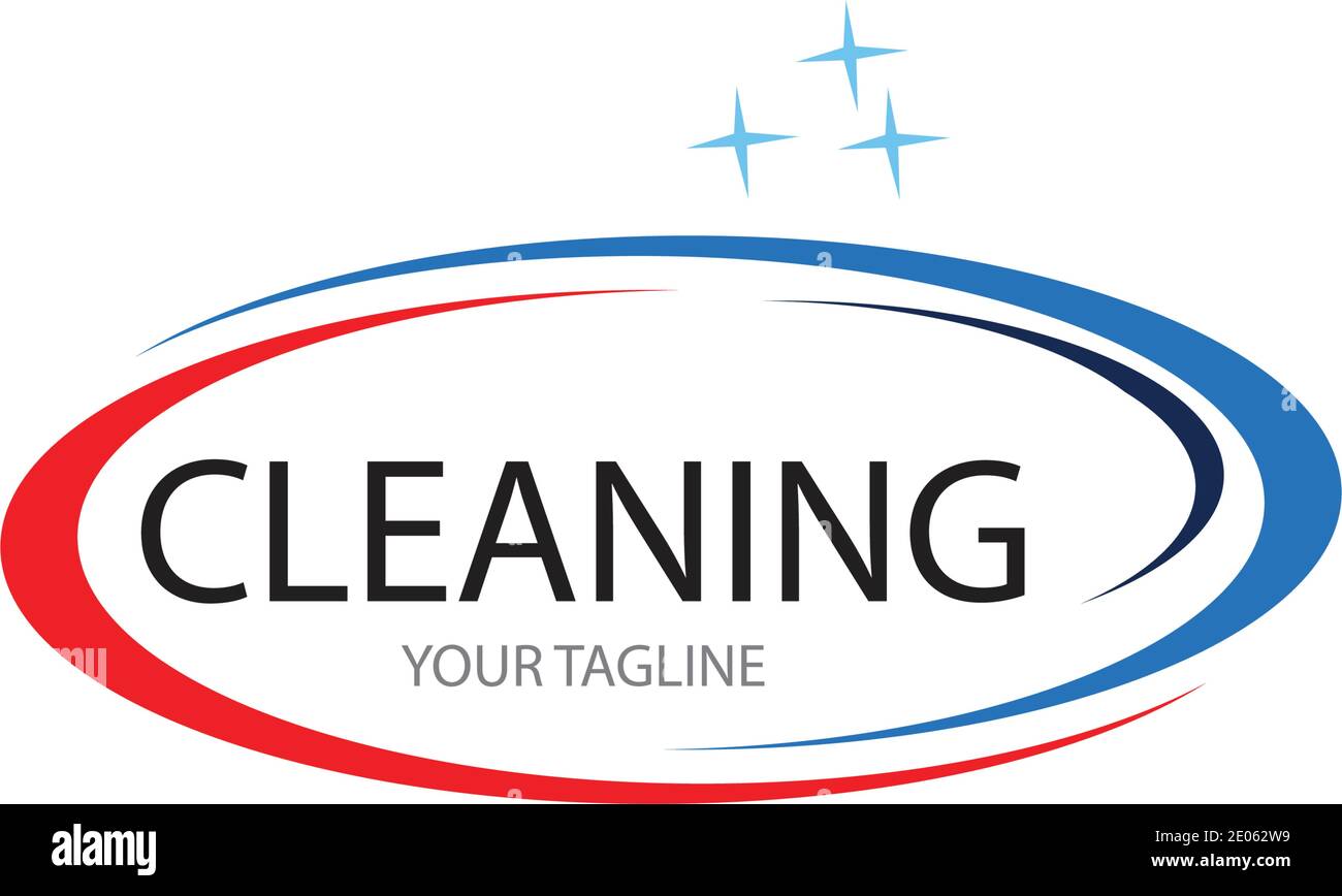 Cleaning logo and symbol illustration vector template Stock Vector ...