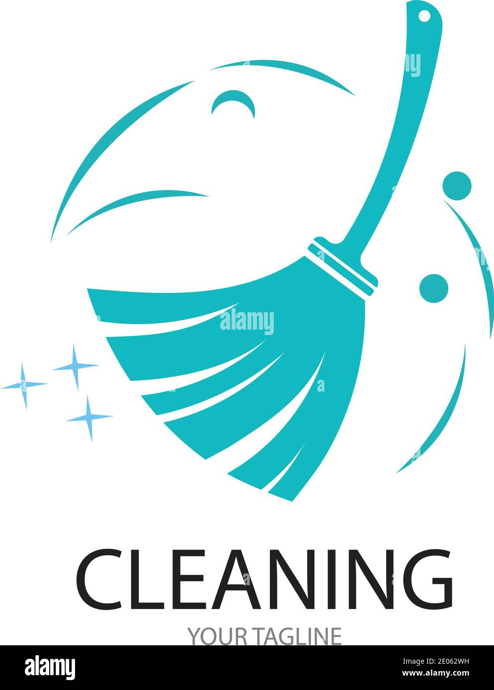 Cleaning logo and symbol illustration vector template Stock Vector ...