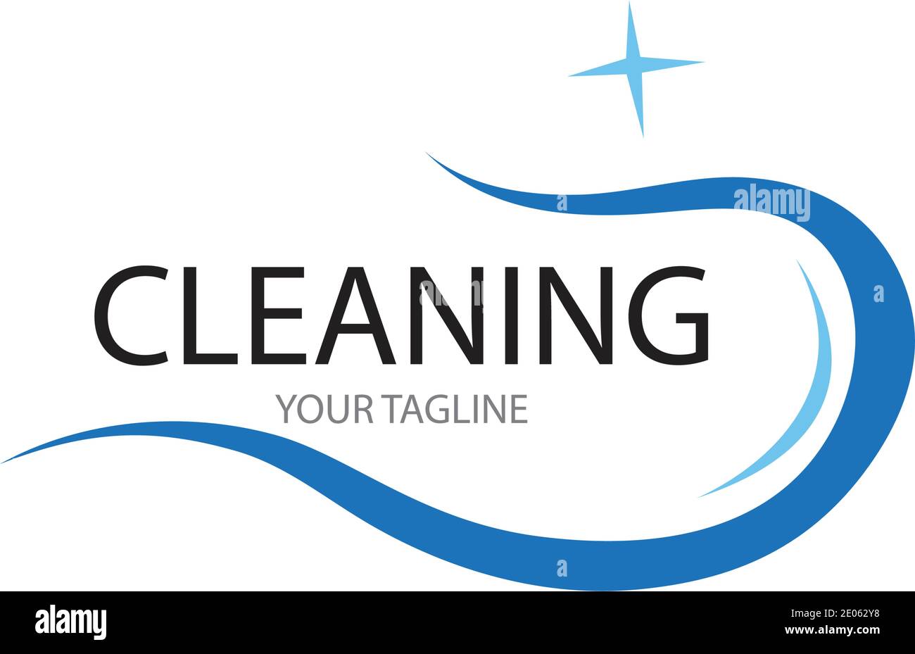 Cleaning logo and symbol illustration vector template Stock Vector ...