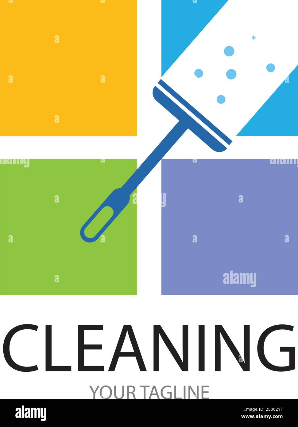 Cleaning logo and symbol illustration vector template Stock Vector ...