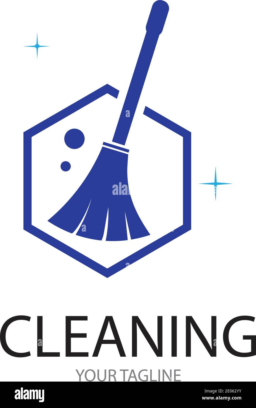 Cleaning logo and symbol illustration vector template Stock Vector ...