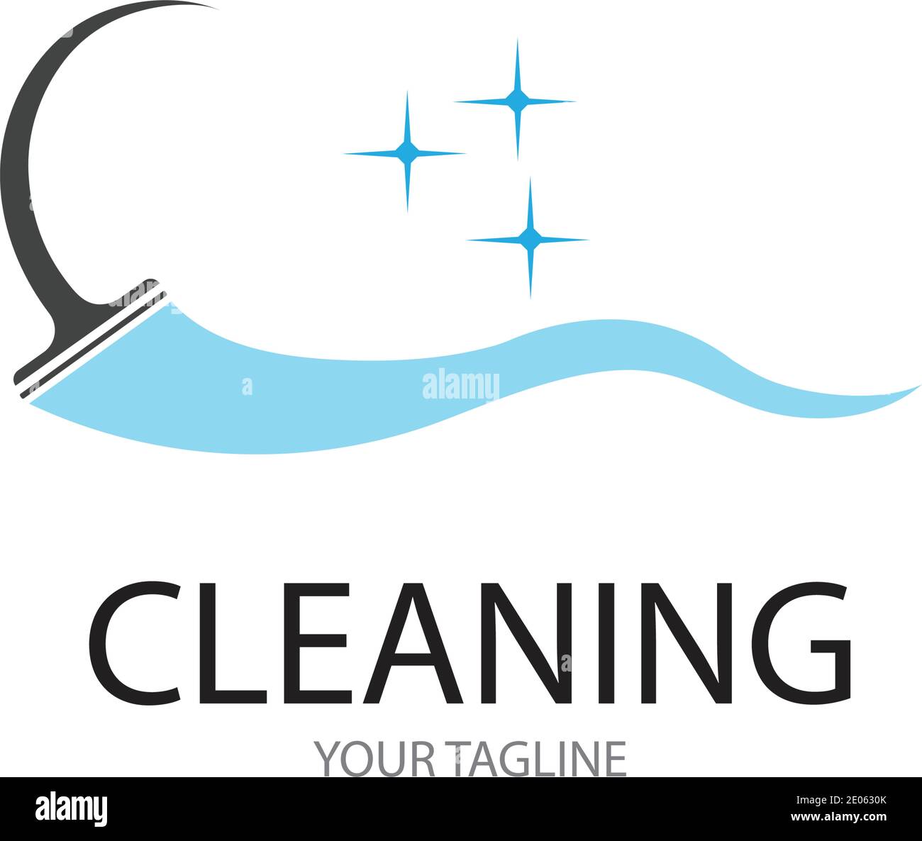 Cleaning logo and symbol illustration vector template Stock Vector ...