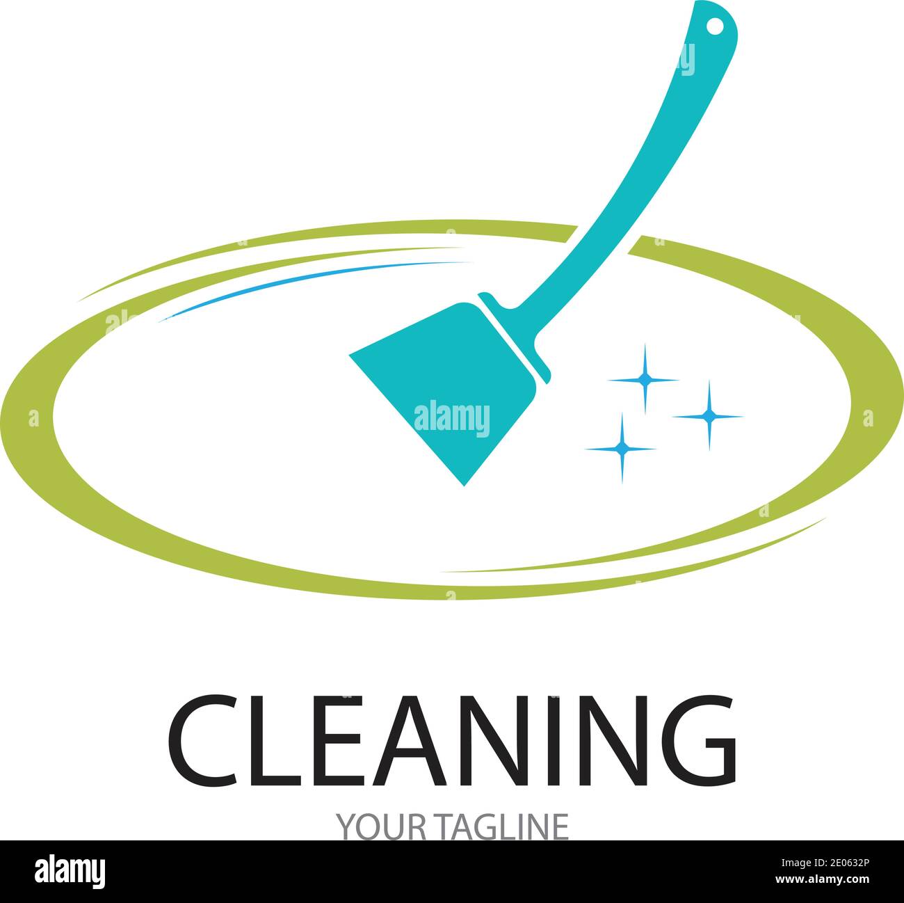 Cleaning logo and symbol illustration vector template Stock Vector ...