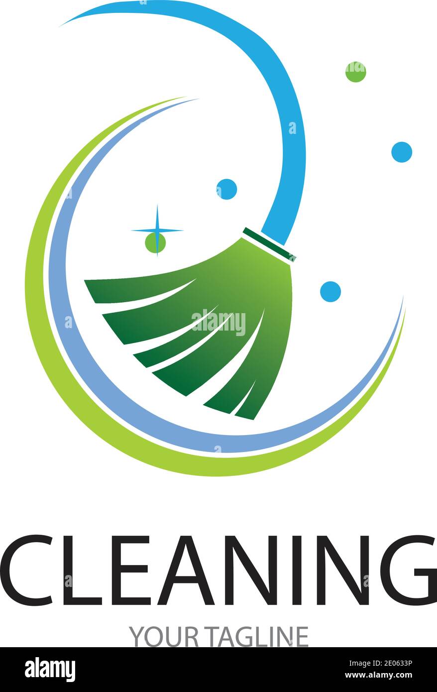 Cleaning logo and symbol illustration vector template Stock Vector ...