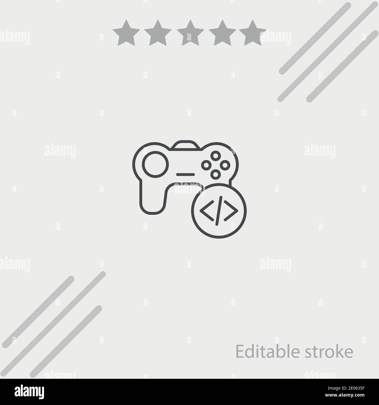 game vector icon modern simple vector illustration Stock Vector Image ...