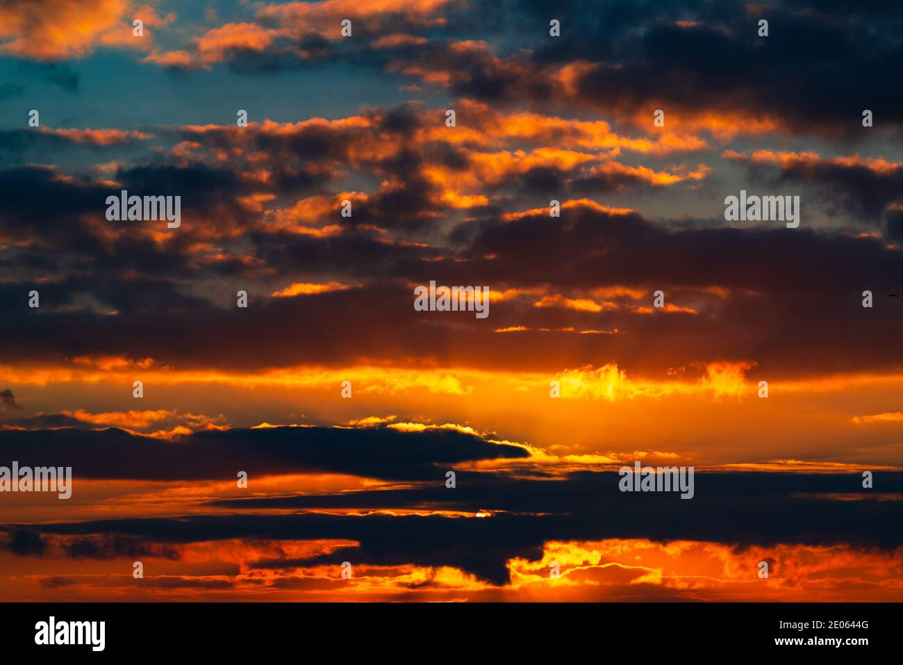 Beautiful dawn sky background texture Stock Photo - Alamy