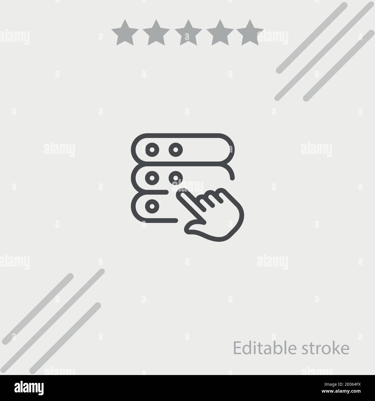 select vector icon modern simple vector illustration Stock Vector Image ...