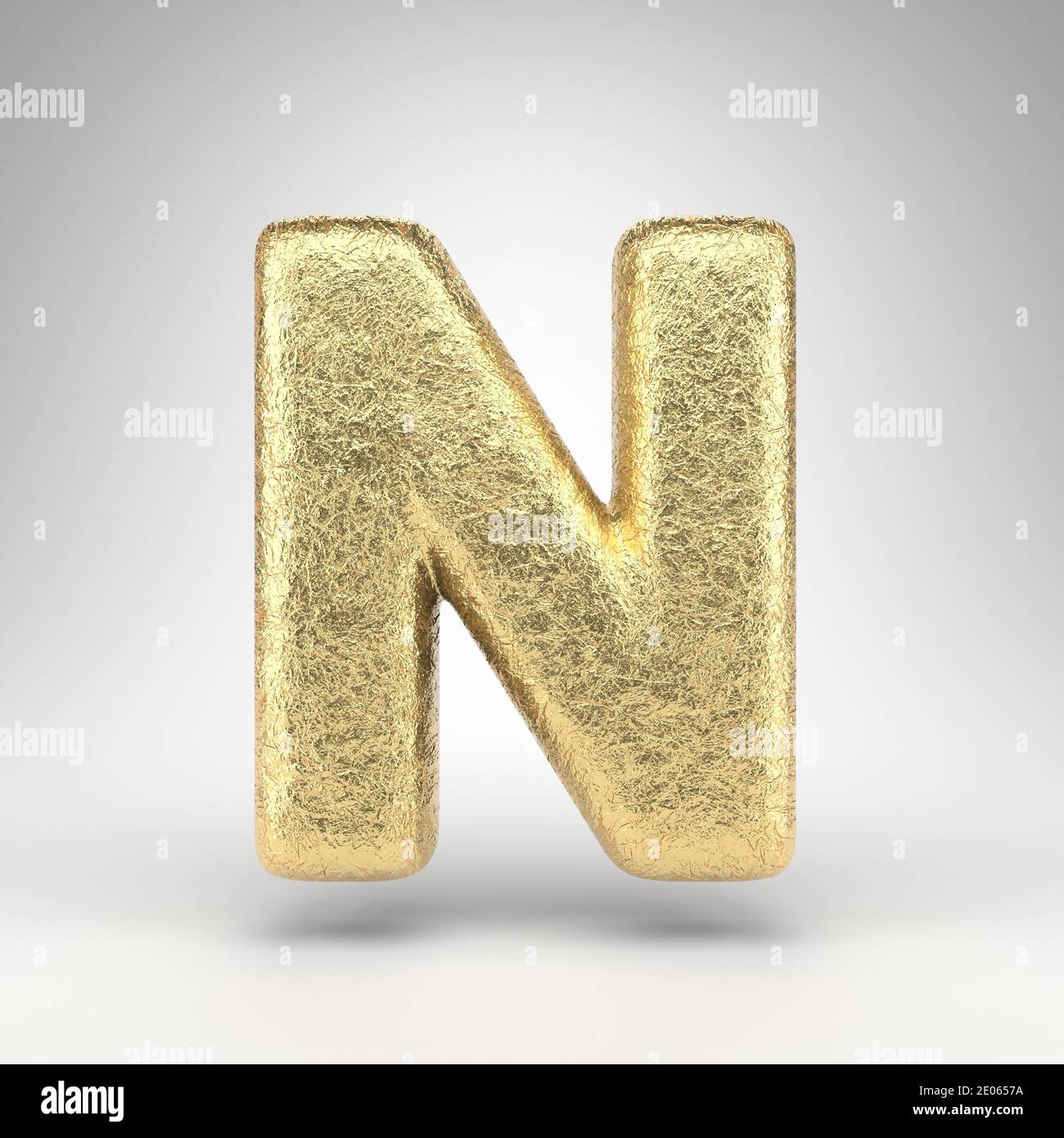 Golden Letter N High Resolution Stock Photography and Images - Alamy
