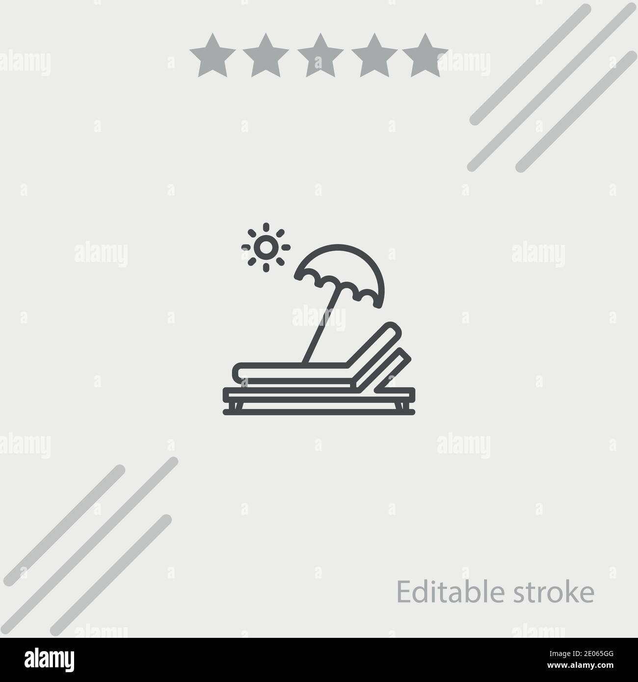 Sunbed vector icon modern simple vector illustration Stock Vector Image ... Sunbed vector icon modern simple vector illustration Stock Vector Image ...