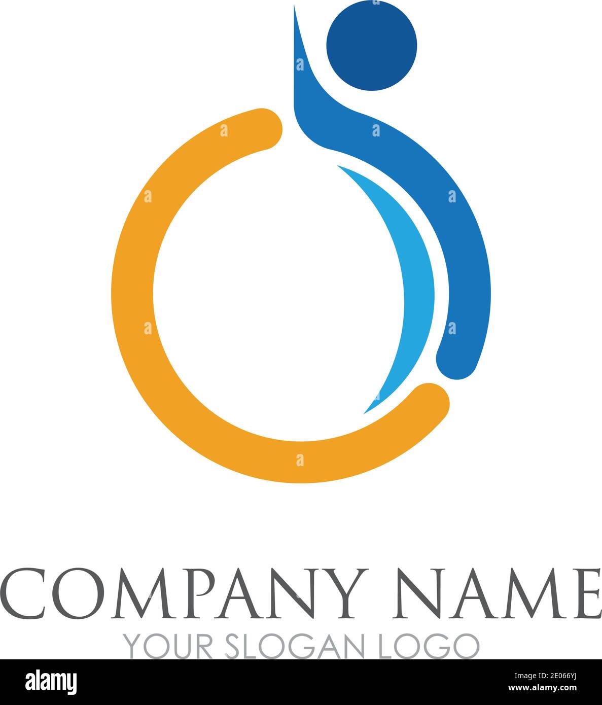 disability logo vector illustration design template - vector Stock ...