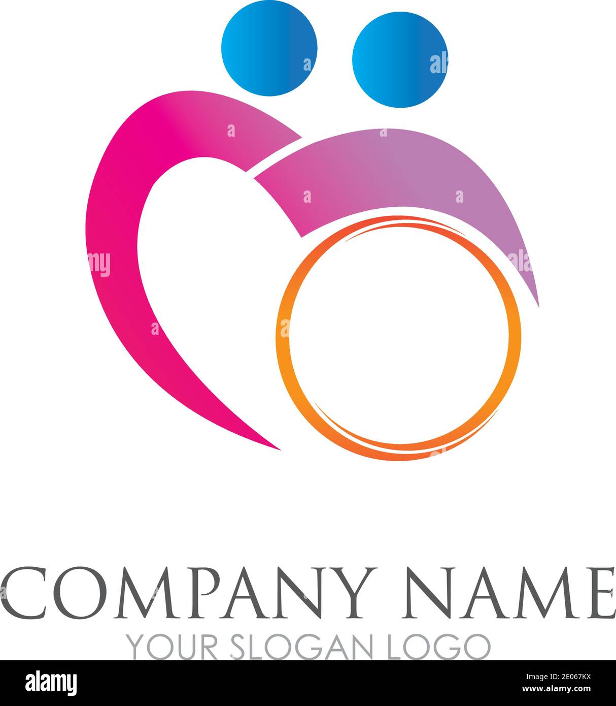 disability logo vector illustration design template - vector Stock ...