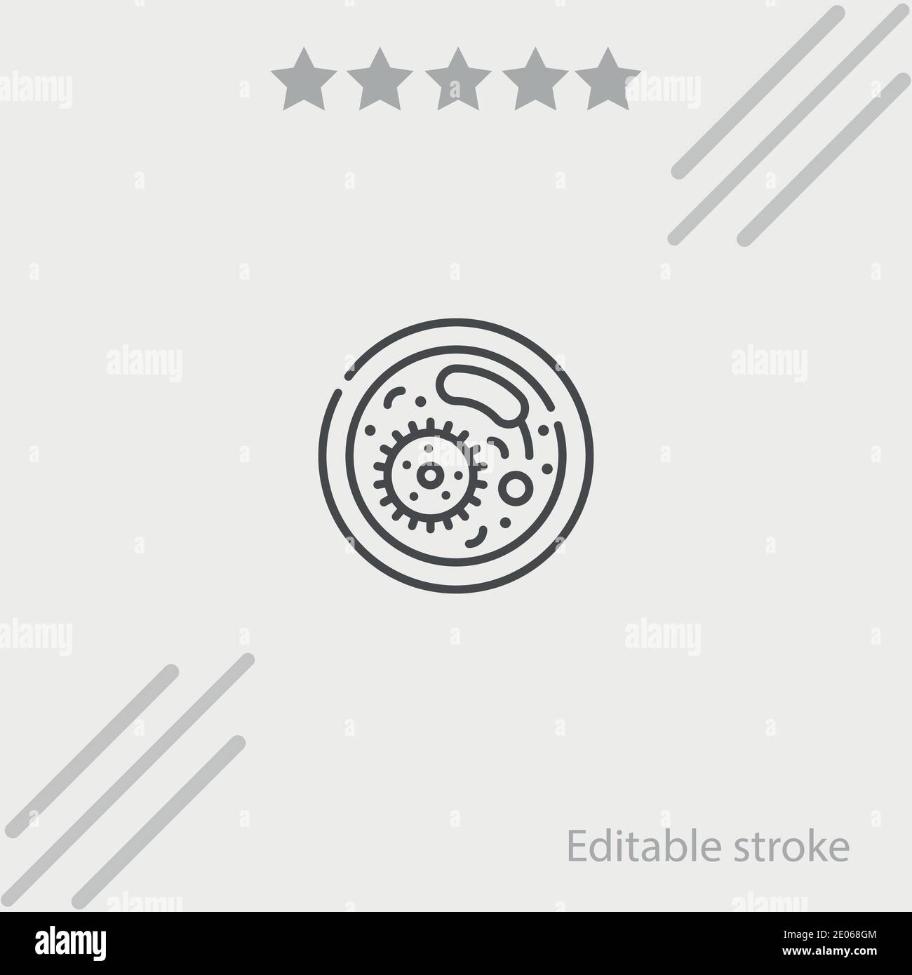 biology vector icon modern simple vector illustration Stock Vector ...