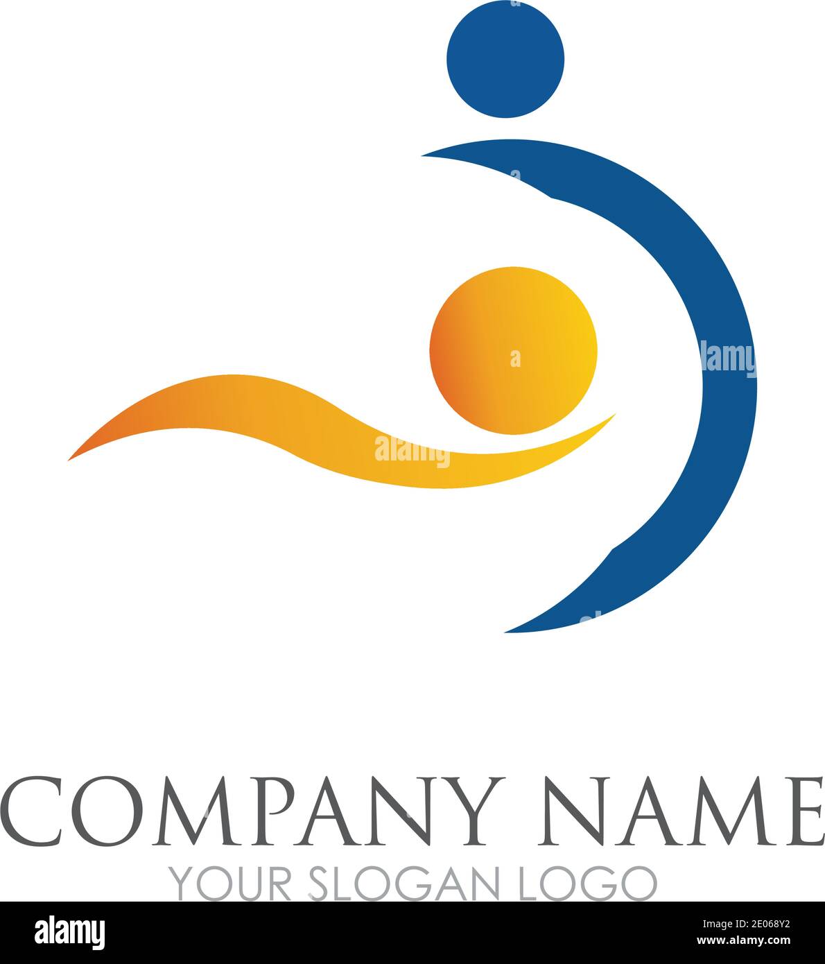 disability logo vector illustration design template - vector Stock ...