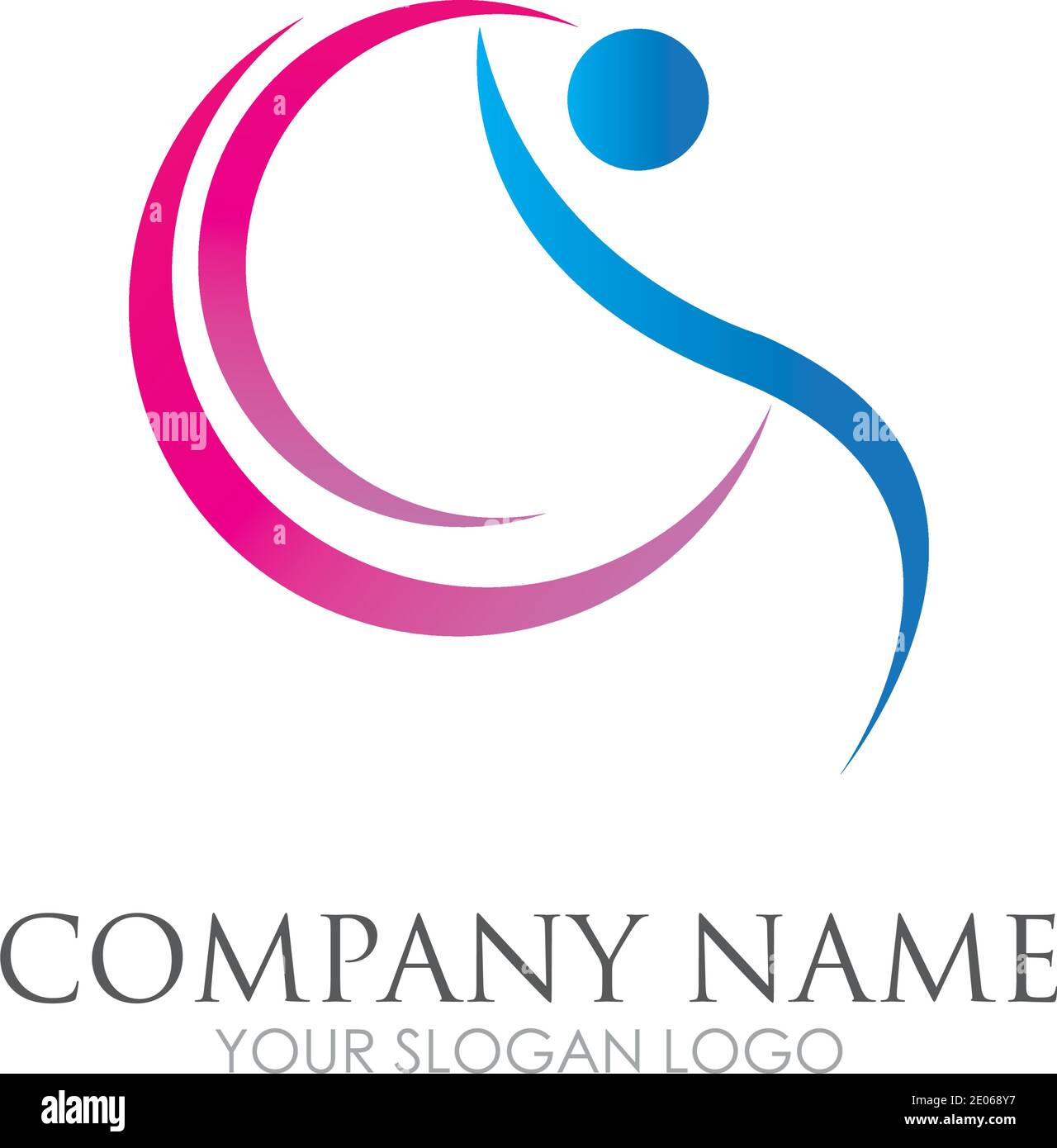 disability logo vector illustration design template - vector Stock ...