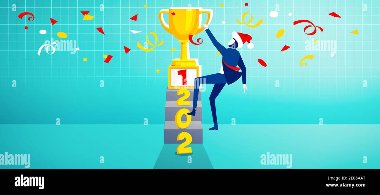 Creative design concept for the year 2021. 3D illustration Stock Photo ...