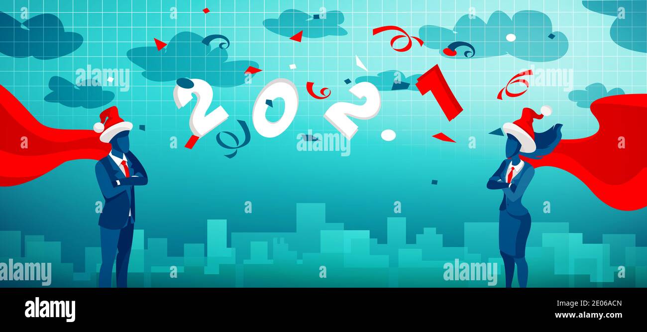 Creative design concept for the year 2021. 3D illustration Stock Photo ...