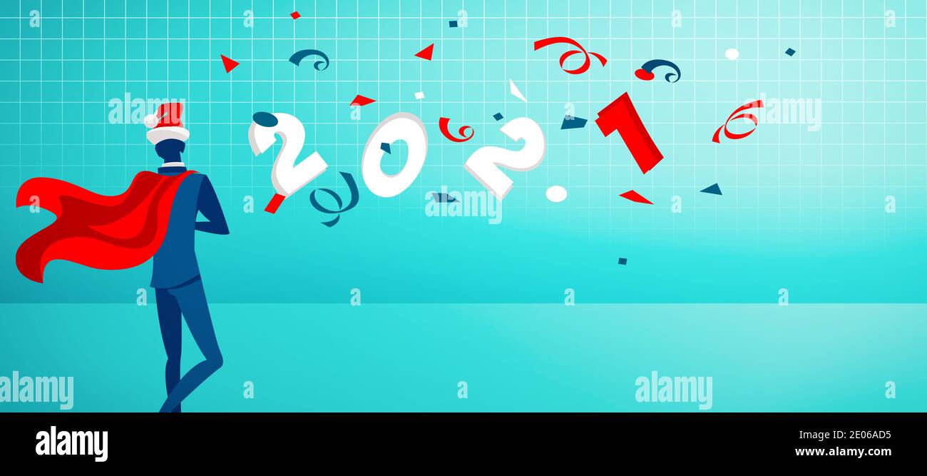 Creative design concept for the year 2021. 3D illustration Stock Photo ...