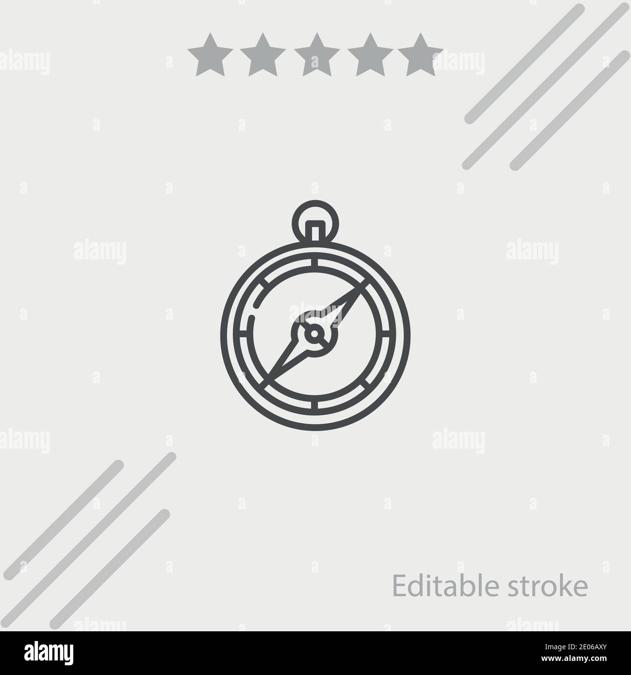 compass vector icon modern simple vector illustration Stock Vector ...