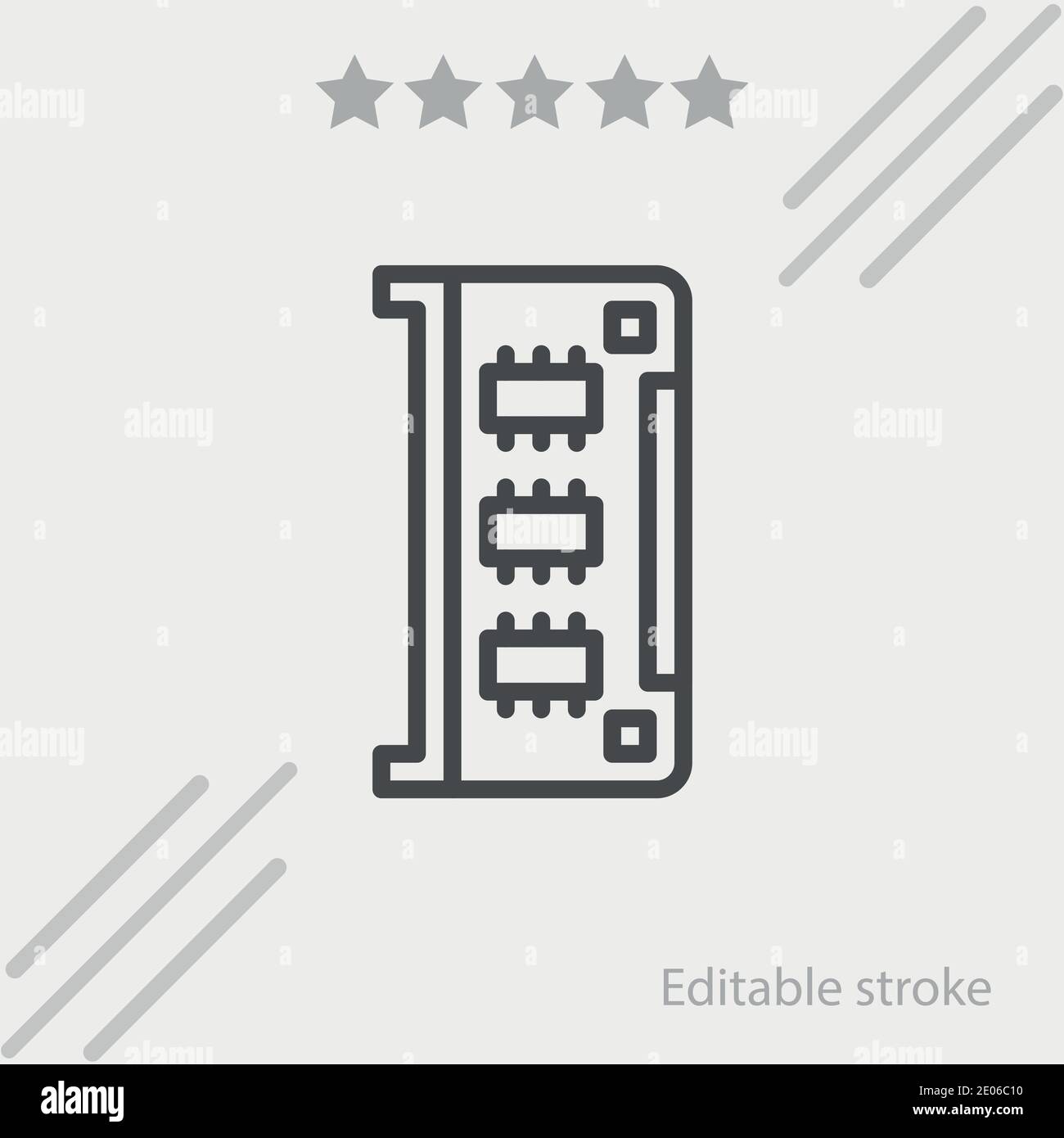 ram vector icon modern simple vector illustration Stock Vector Image ...