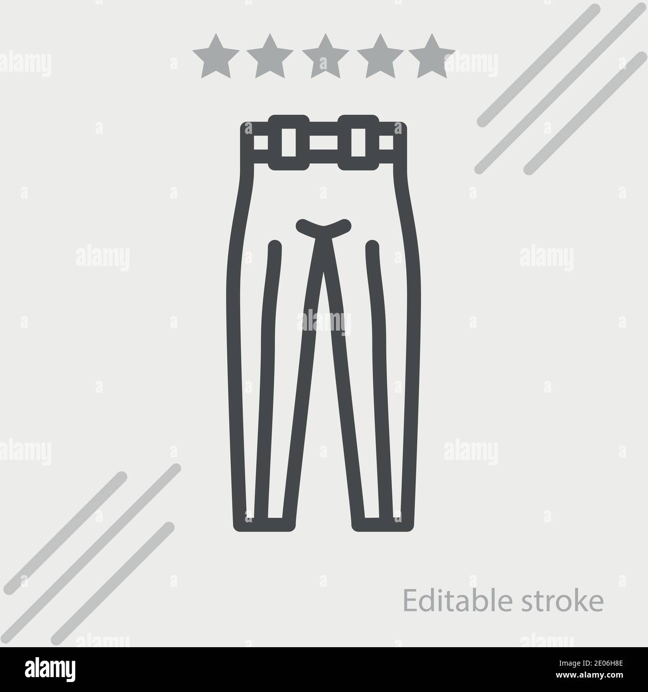 trousers vector icon modern simple vector illustration Stock Vector ...