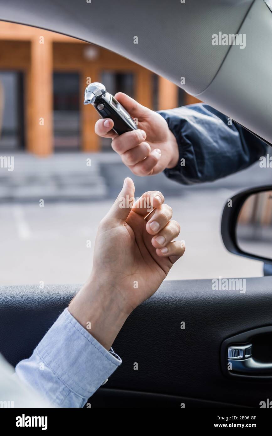 Breathalyzer hi-res stock photography and images - Alamy