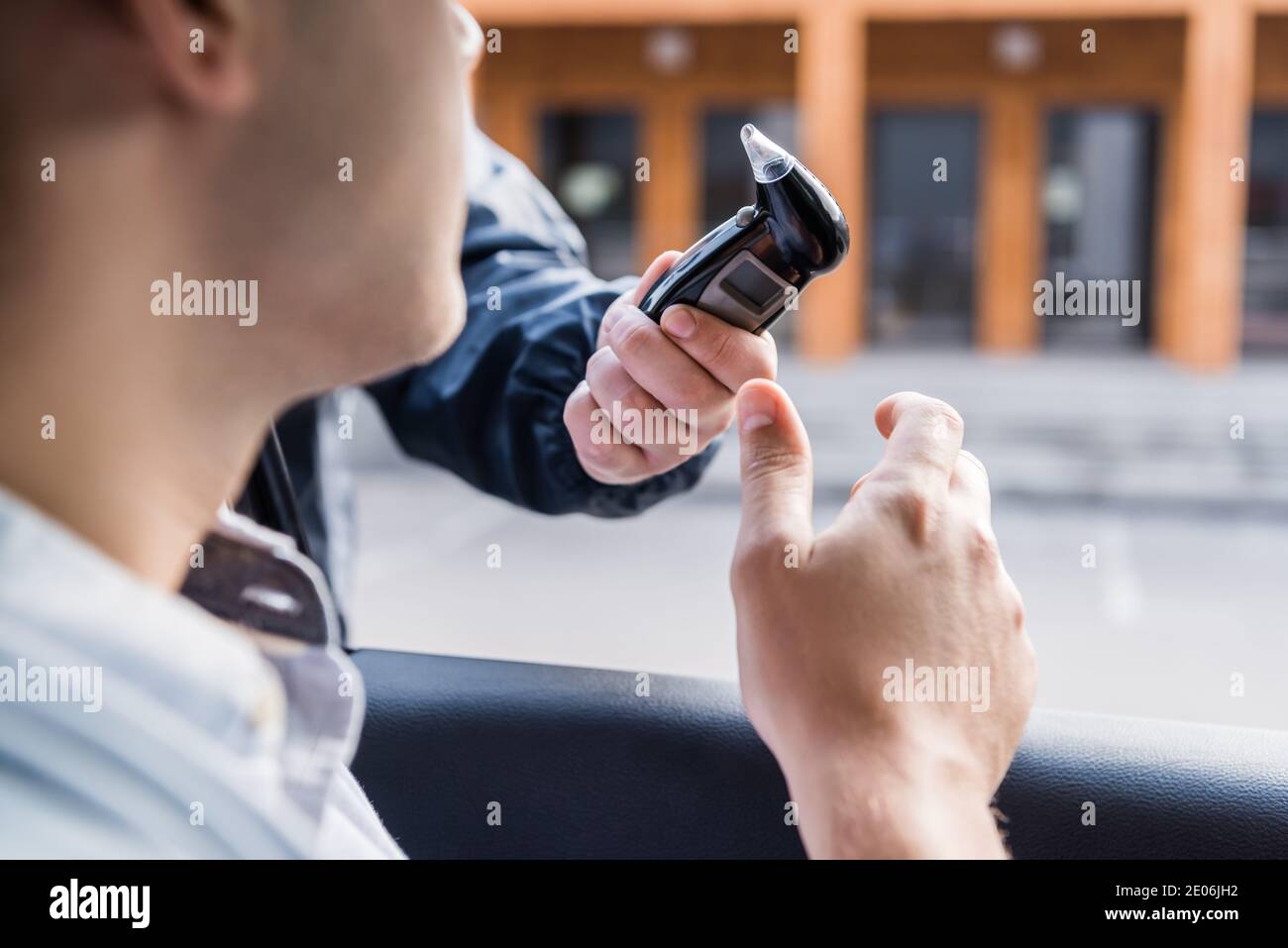 Breath test car hi-res stock photography and images - Alamy