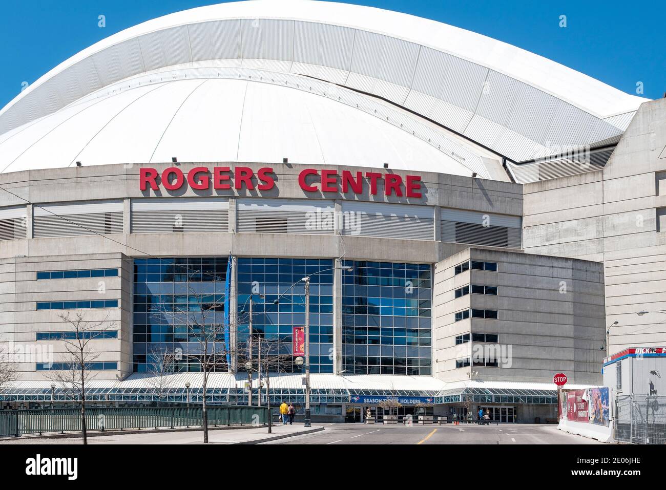 Roger Centre entrance, the landmark is a multi-purpose stadium in ...
