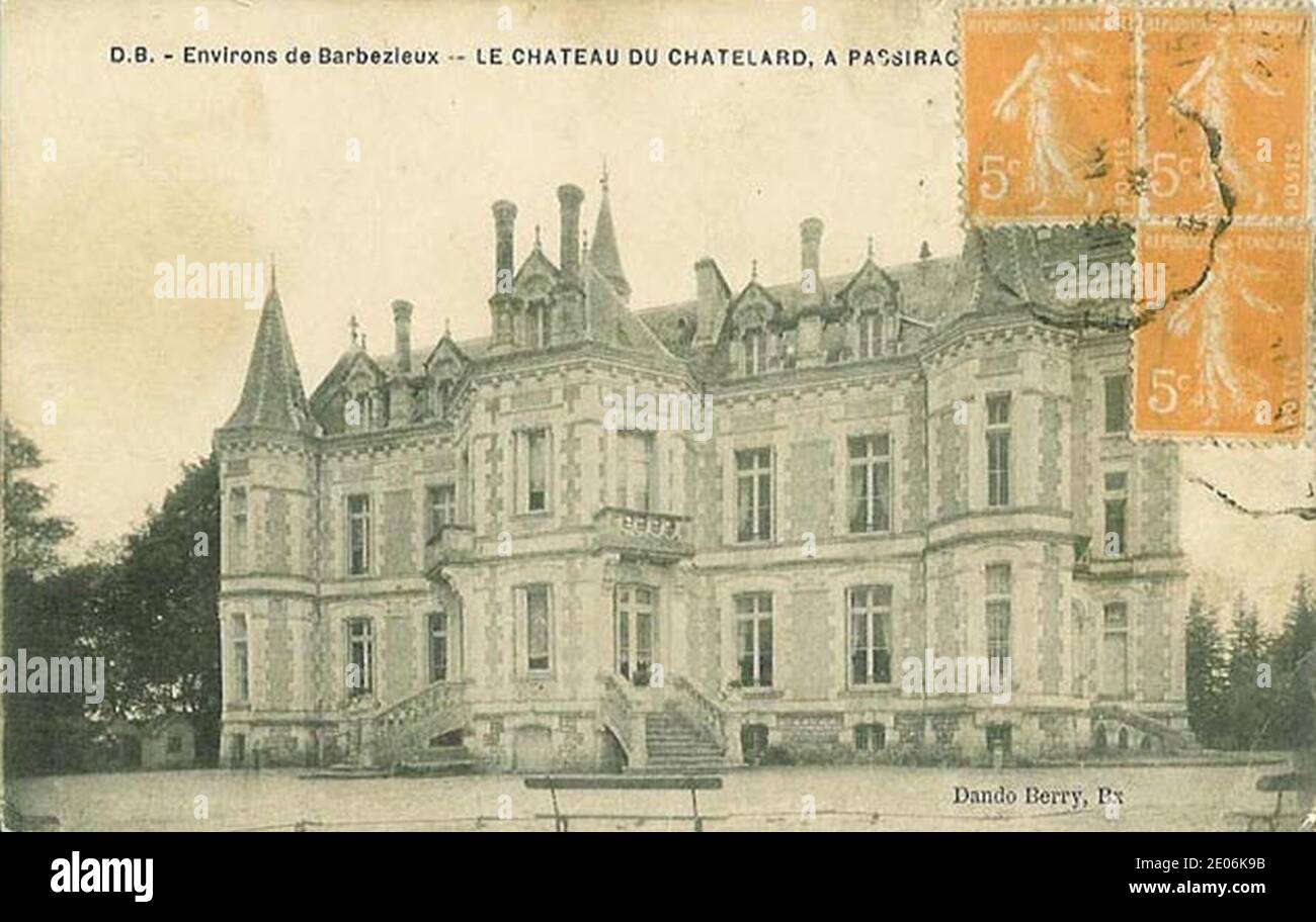 Le Châtelard vers 1920 Stock Photo - Alamy