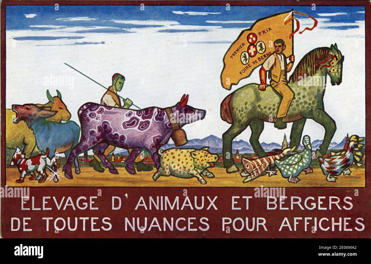 Le Cheval Vert Stock Photo - Alamy