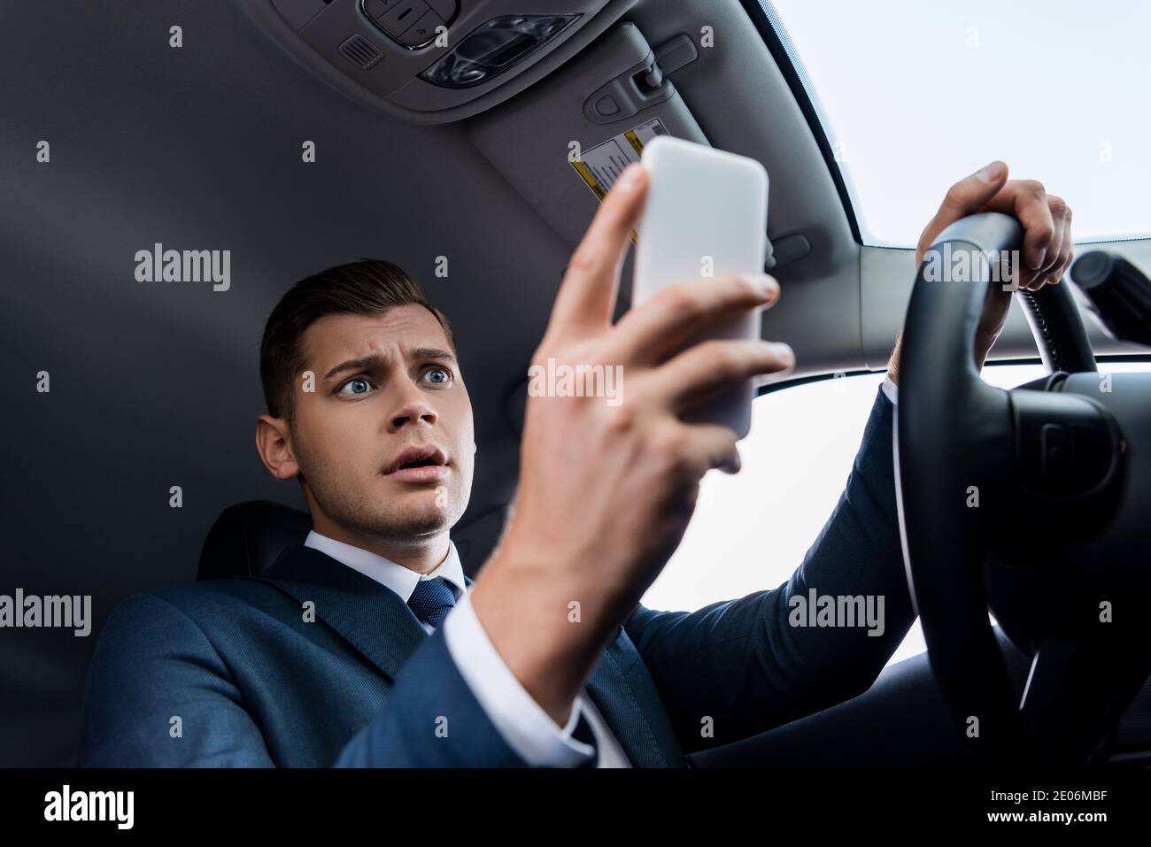 Car driving low angle hi-res stock photography and images - Alamy