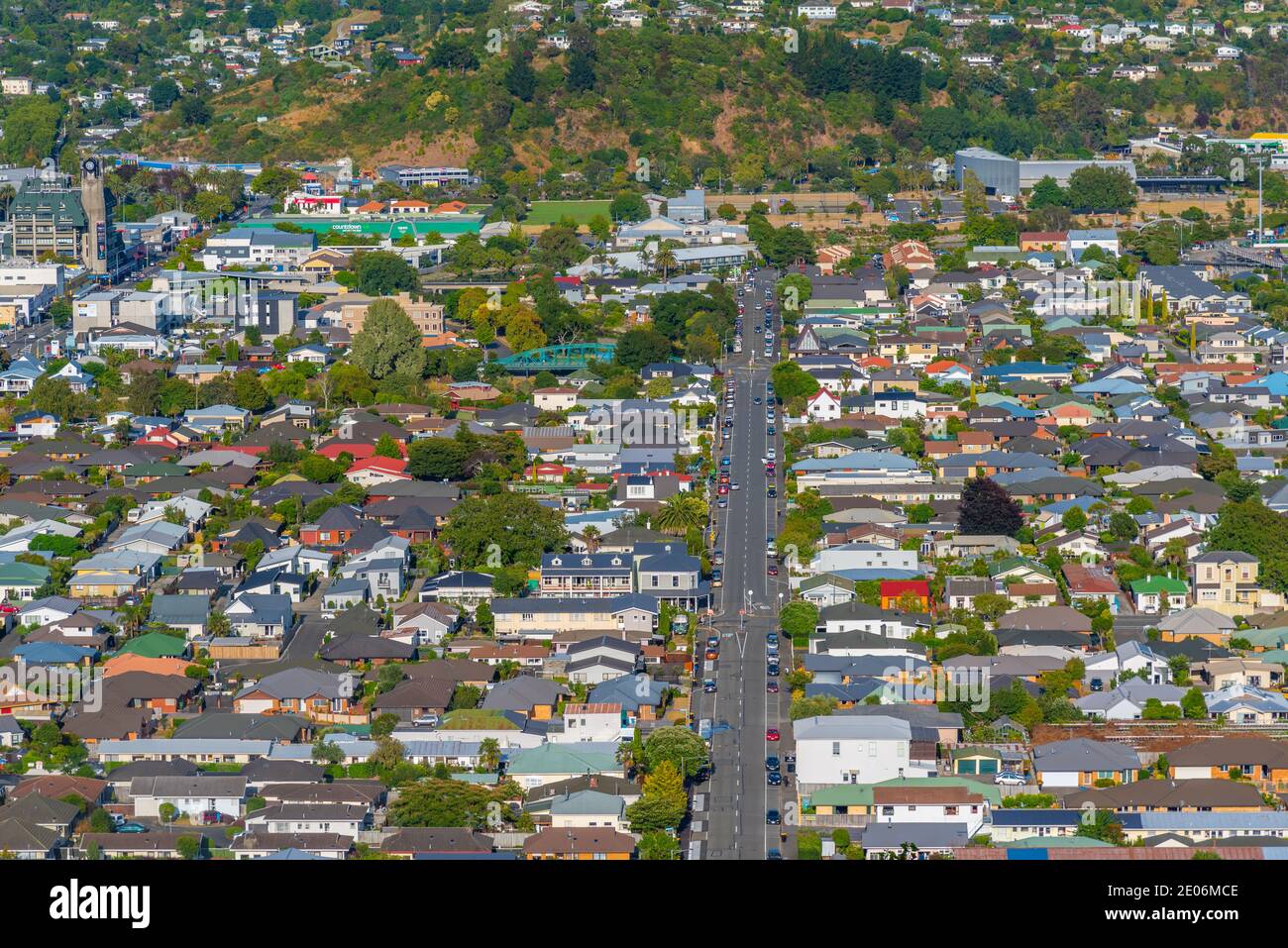 Nelson city panorama hi-res stock photography and images - Alamy