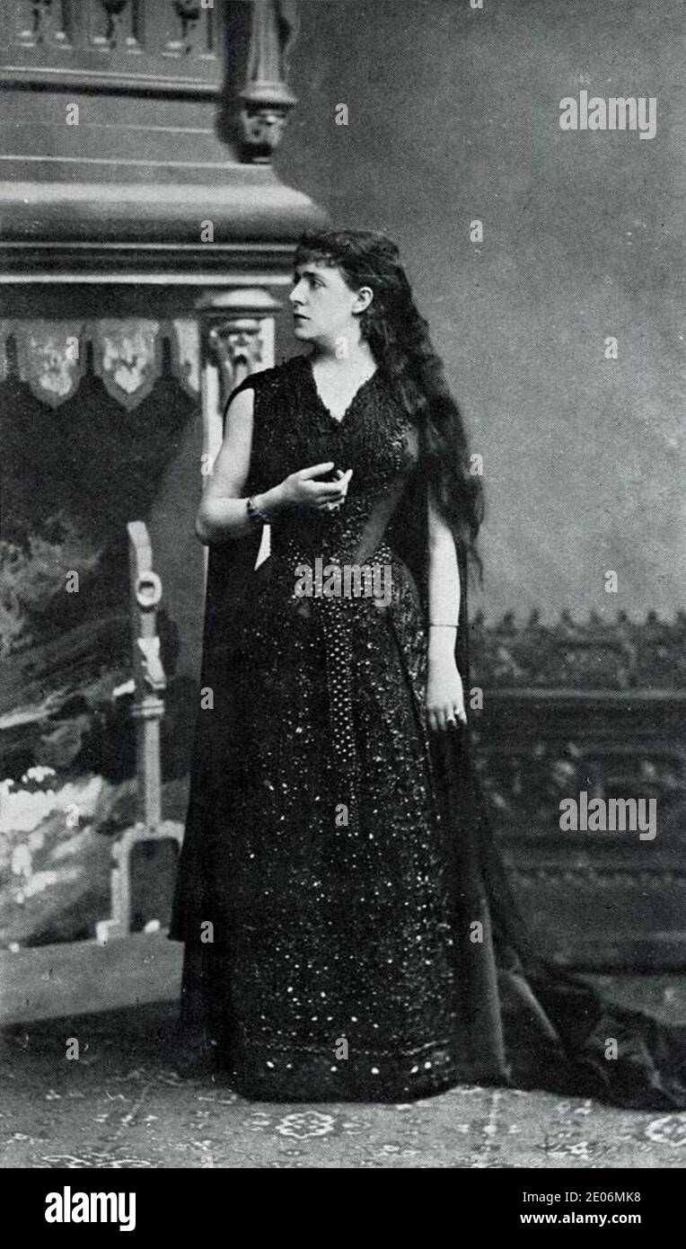 Le Cid - Massenet - first performance 1885 - Fidès Devriès (Chimène ...