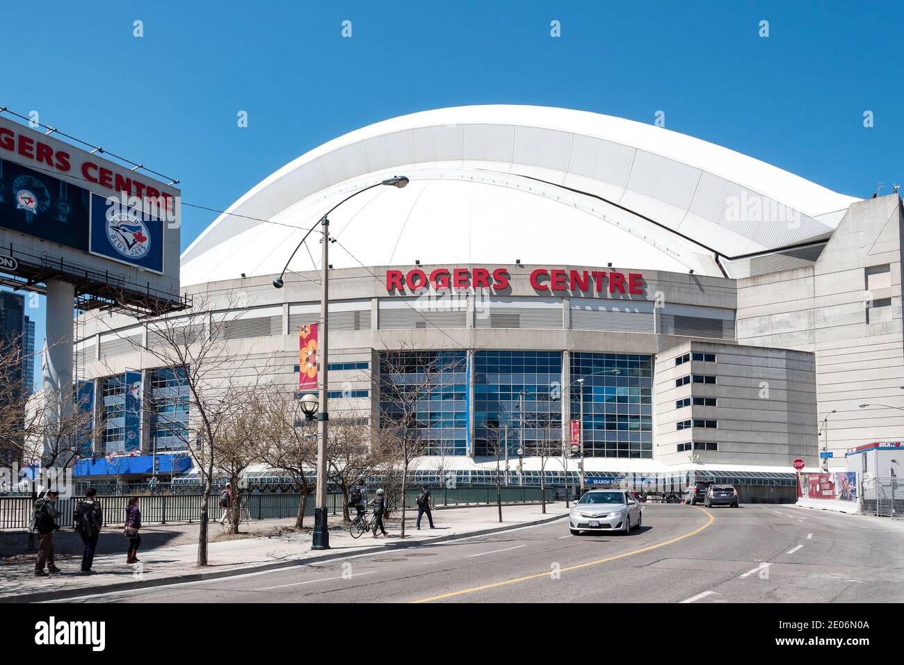 Roger Centre entrance, the landmark is a multi-purpose stadium in ...