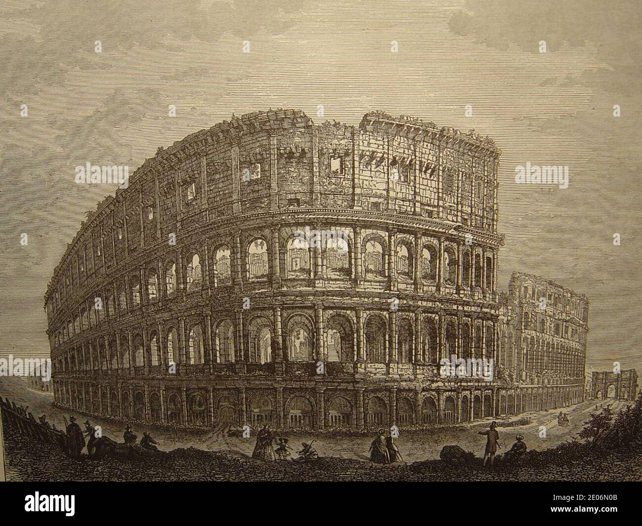 Le colisée à Rome Stock Photo - Alamy