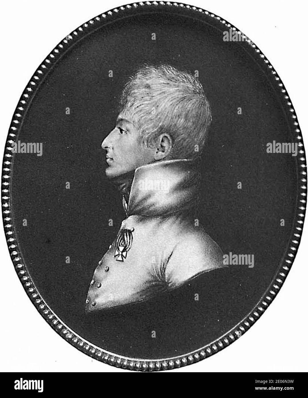 Le Comte Alexandre Ivanowitch Ostermann-Tolstoi Stock Photo - Alamy