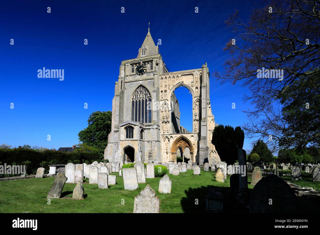 St guthlacs stone crowland abbey hi-res stock photography and images ...