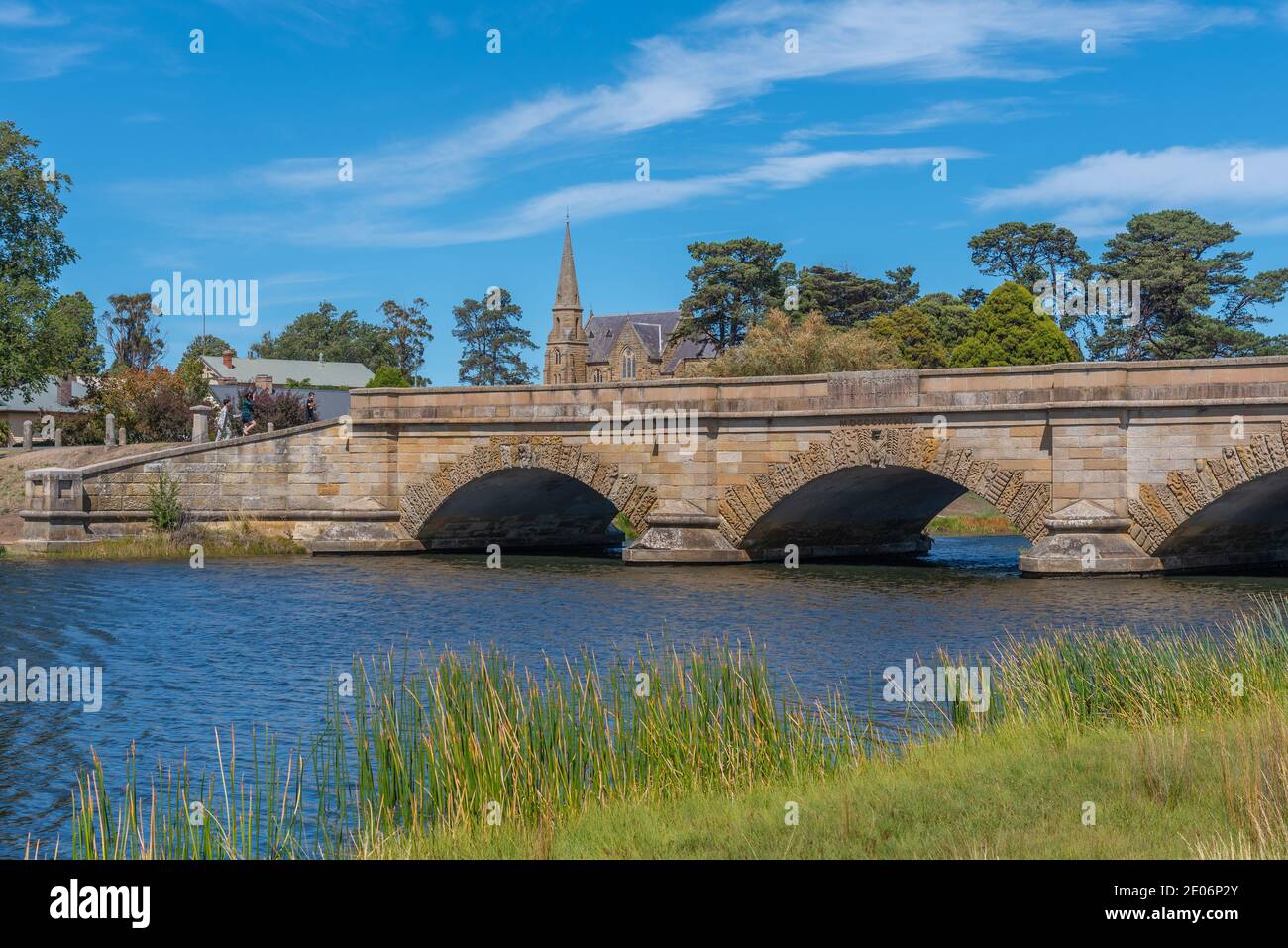 ROSS, AUSTRALIA, FEBRUARY 29, 2020: Ross bridge in Australia Stock ...
