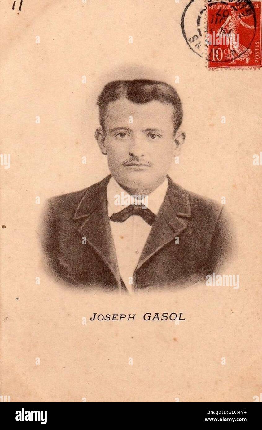 Le crime de Langon - Joseph Gazol Stock Photo - Alamy