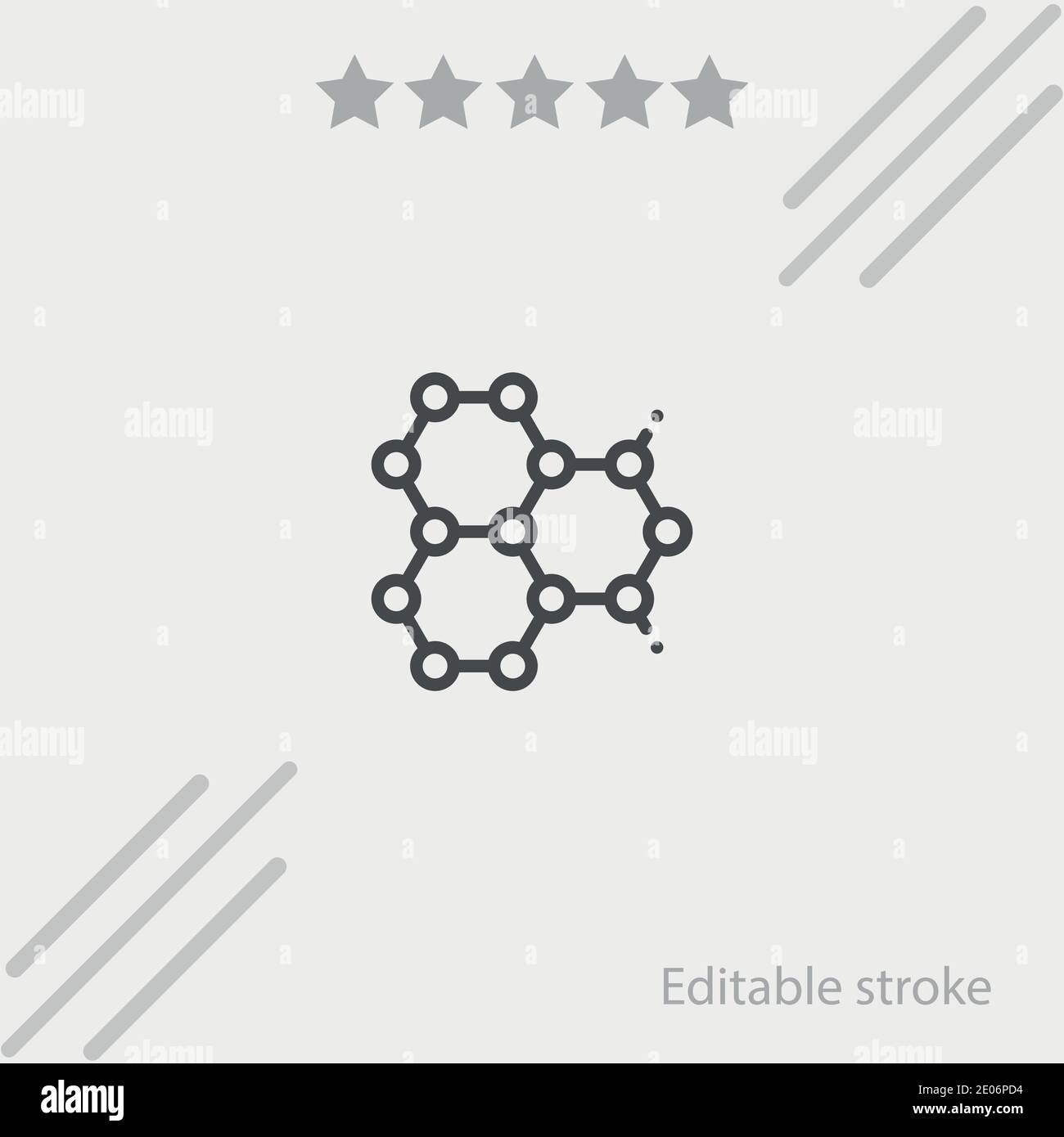 molecule vector icon modern simple vector illustration Stock Vector ...