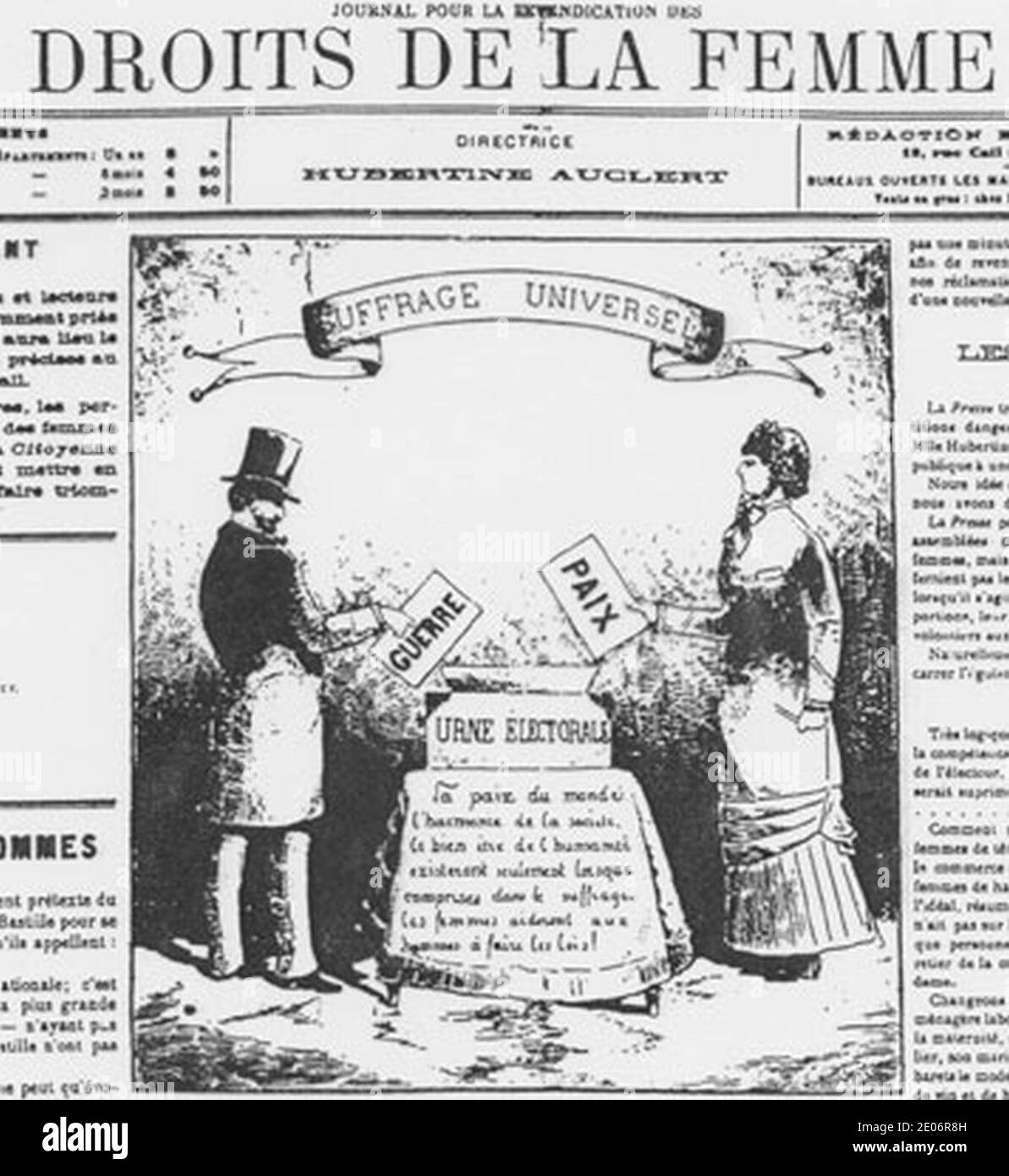 Droit des femmes Black and White Stock Photos & Images - Alamy