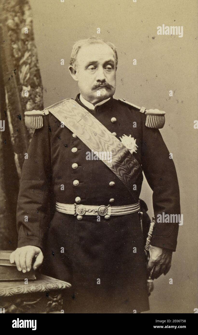 Le général Ernest Louis Octave Courtot de Cissey (1810-1882 Stock Photo ...