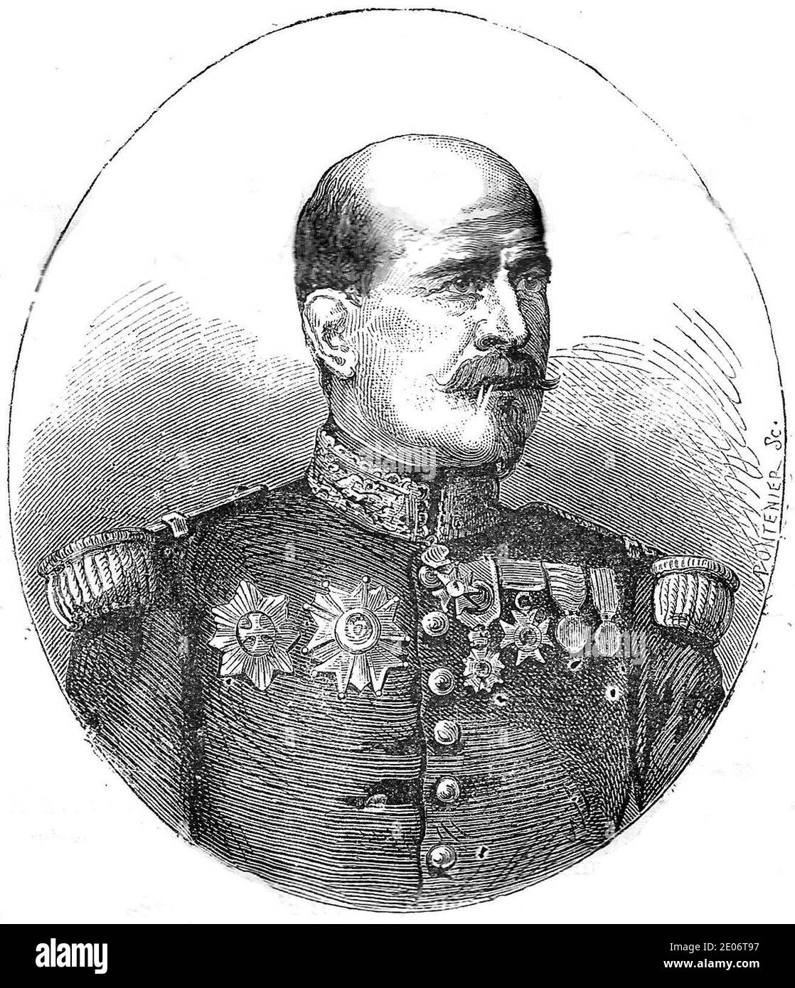 Le général Trochu Stock Photo - Alamy